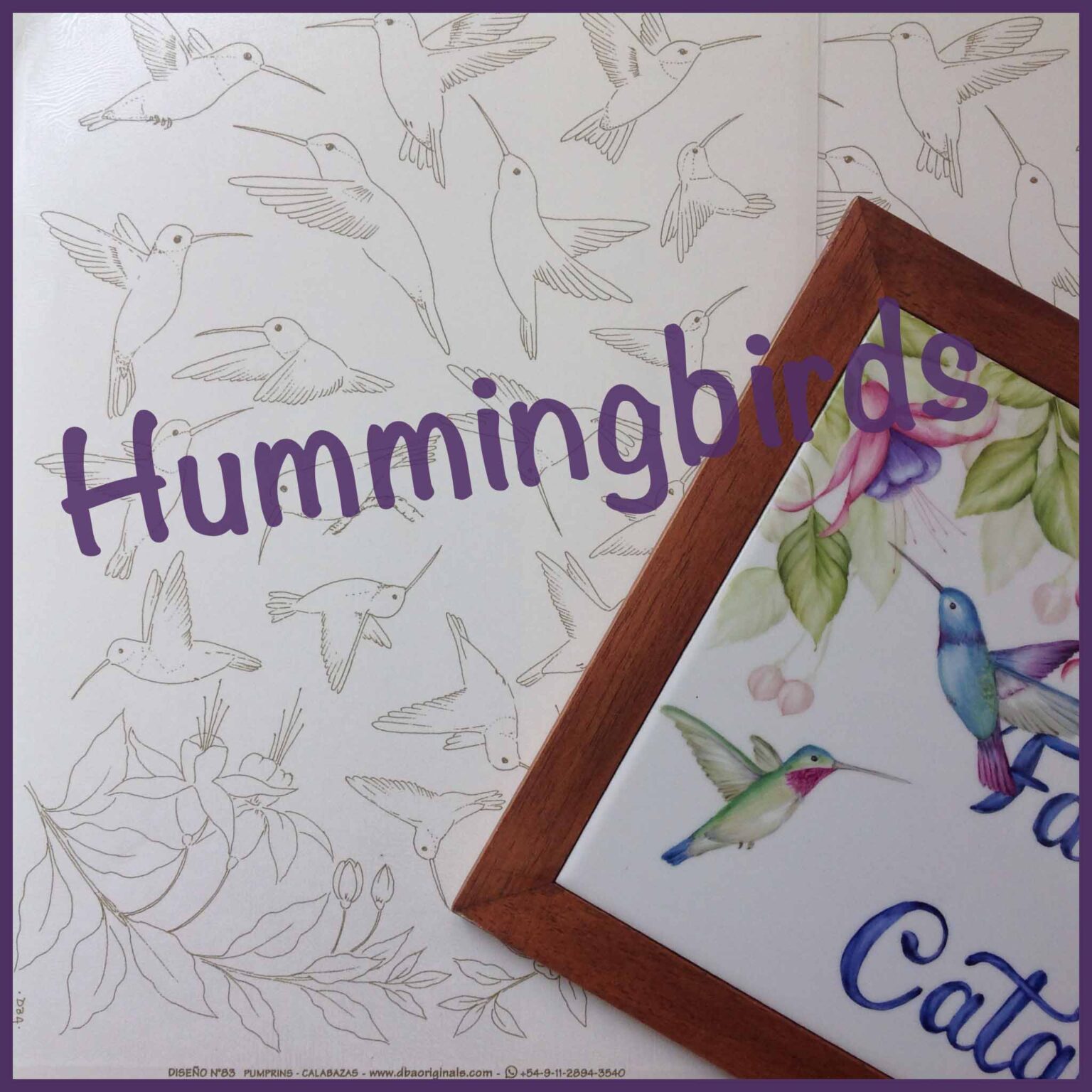 CP83 Humming Birds (Colibries) – DBA Originals