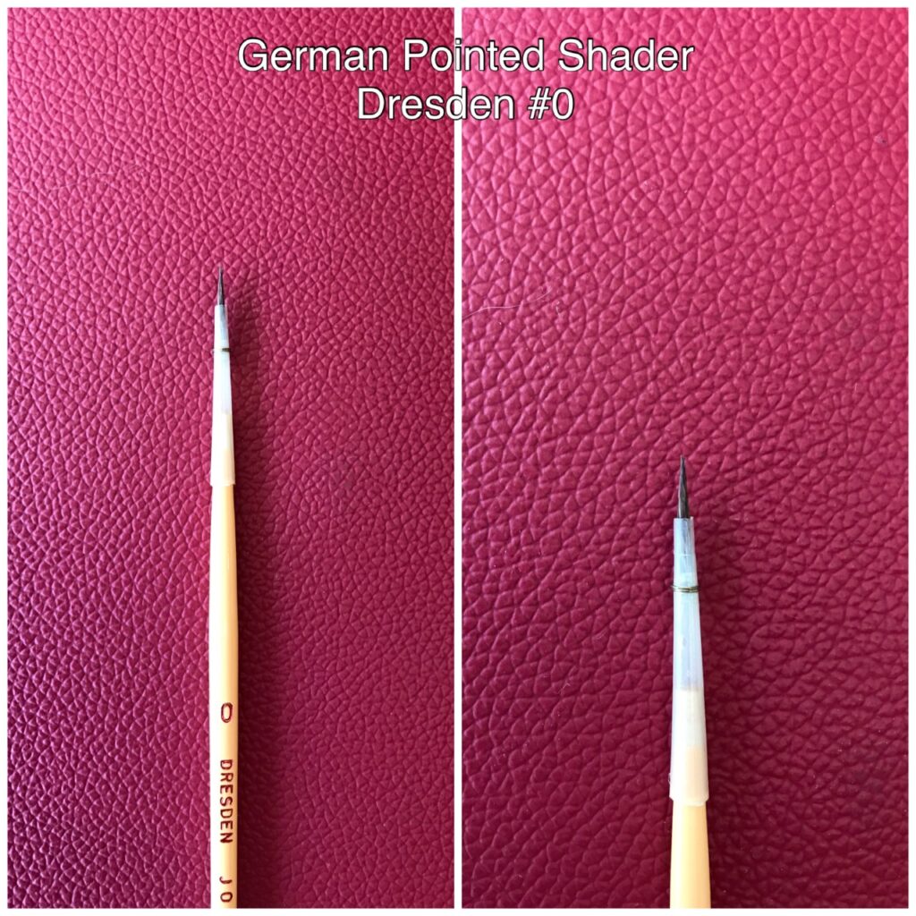 Dresden German Pointed Shader #0 Mini – DBA Originals